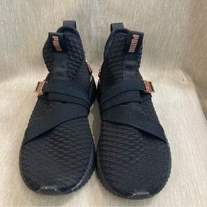 Puma | Shoes | Puma Sz 8 Defy Mid Training Workout Rise Gold Accent ...